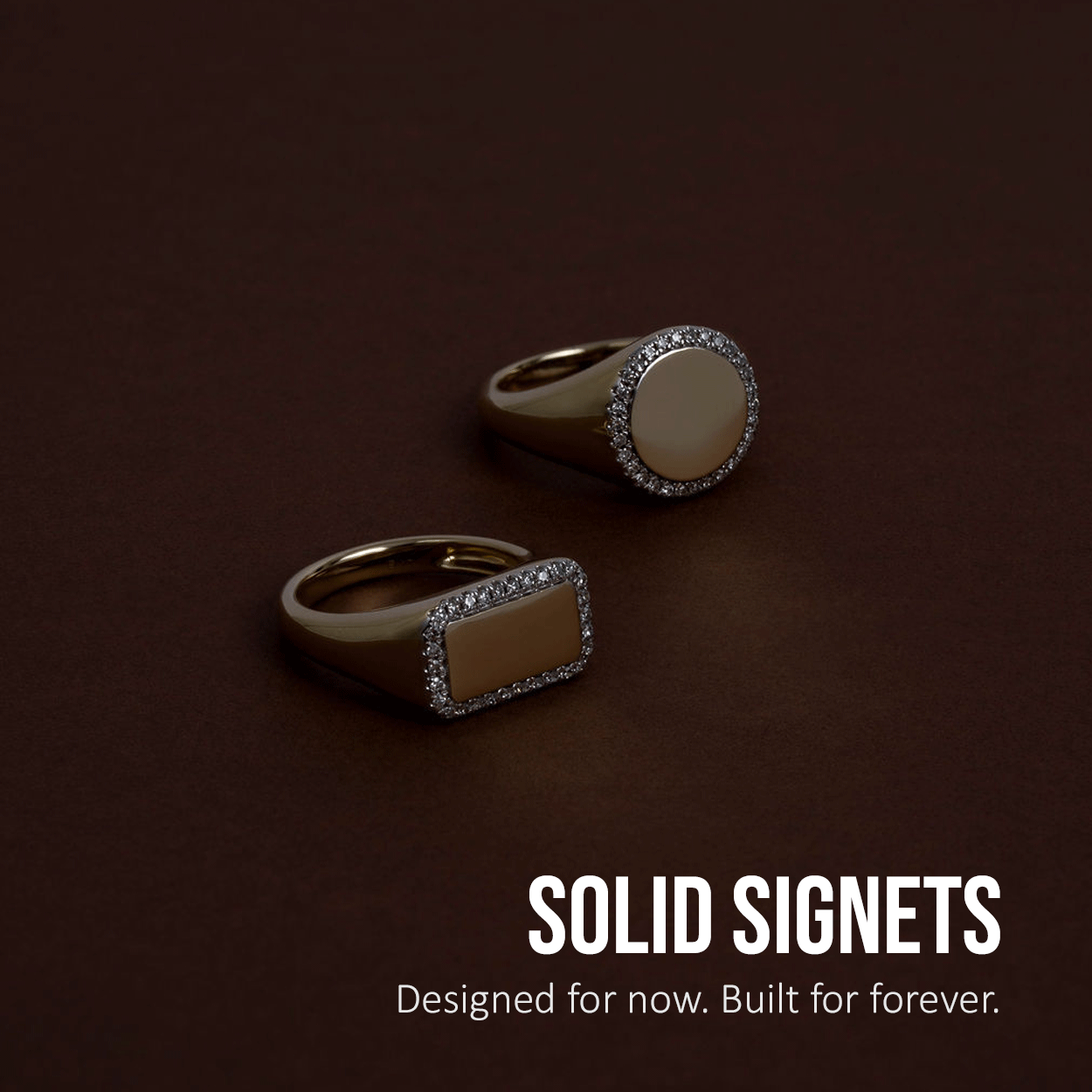Gold & Diamond Signet Rings | Modern Heirloom Jewelry – URBAETIS